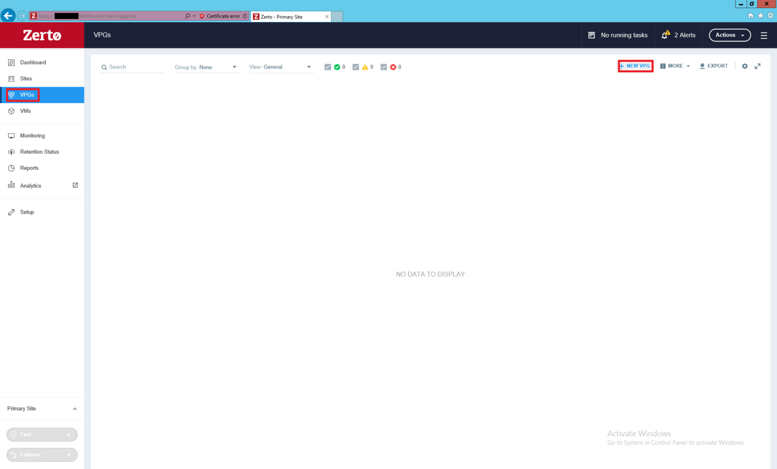 Zerto Virtual Replication – Configuration - Virtualization Blog