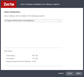 Zerto Virtual Replication - Installation - Virtualization Blog