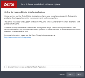 Zerto Virtual Replication - Installation - Virtualization Blog