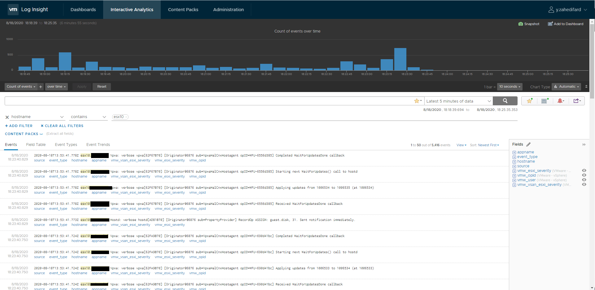 vRealize Log Insight - vSphere Configuration - Virtualization Blog