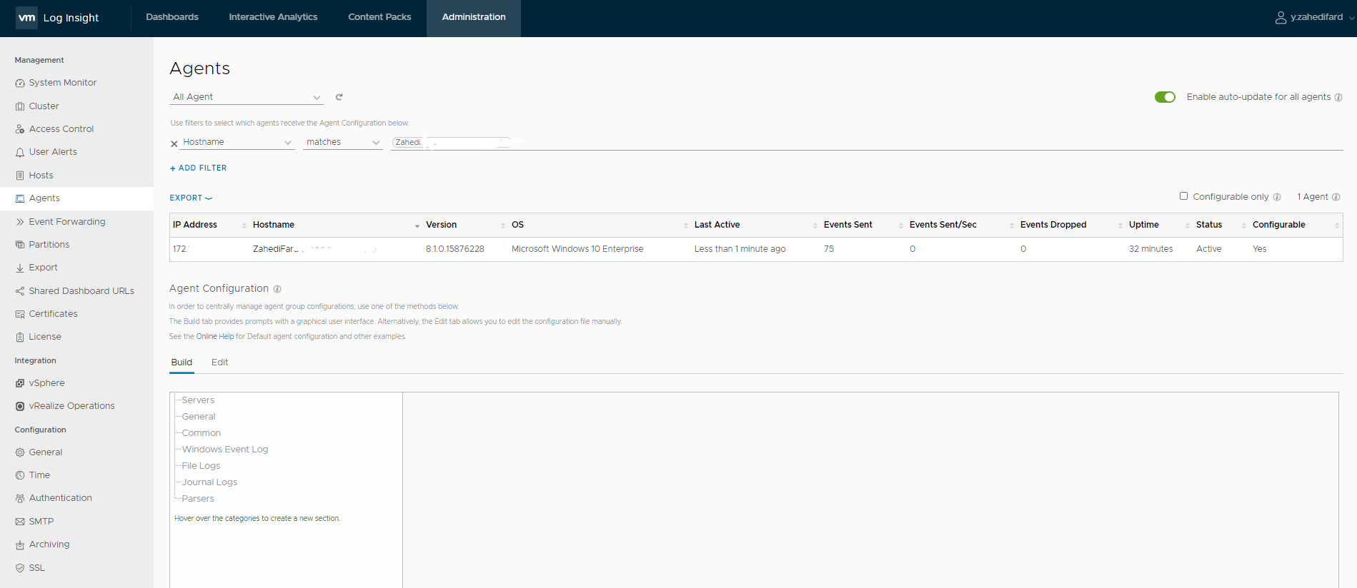 vRealize Log Insight - Windows and Linux Configuration - Virtualization ...