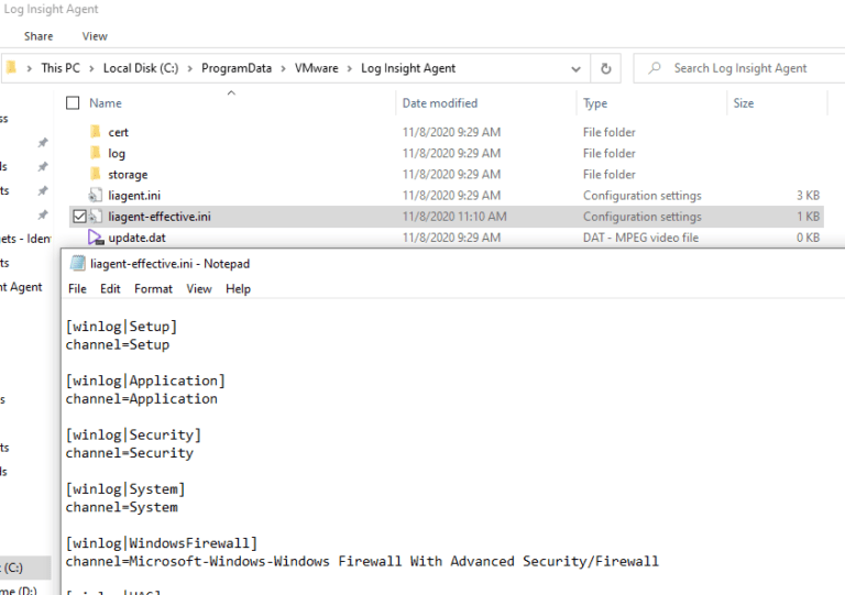 vRealize Log Insight - Windows and Linux Configuration - Virtualization Blog