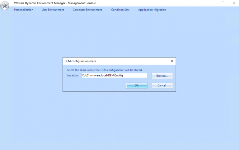 Configure Dynamic Environment Manager - Virtualization Blog