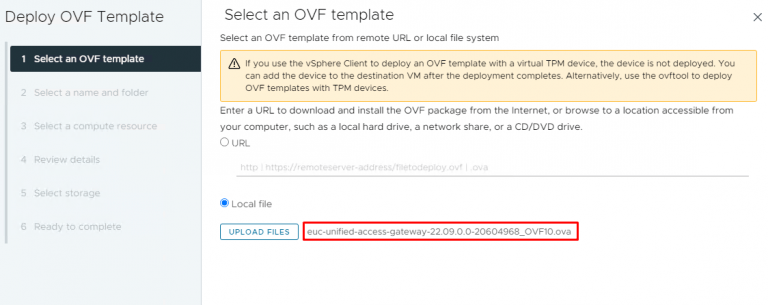 Deploy And Configure Unified Access Gateway Virtualization Blog
