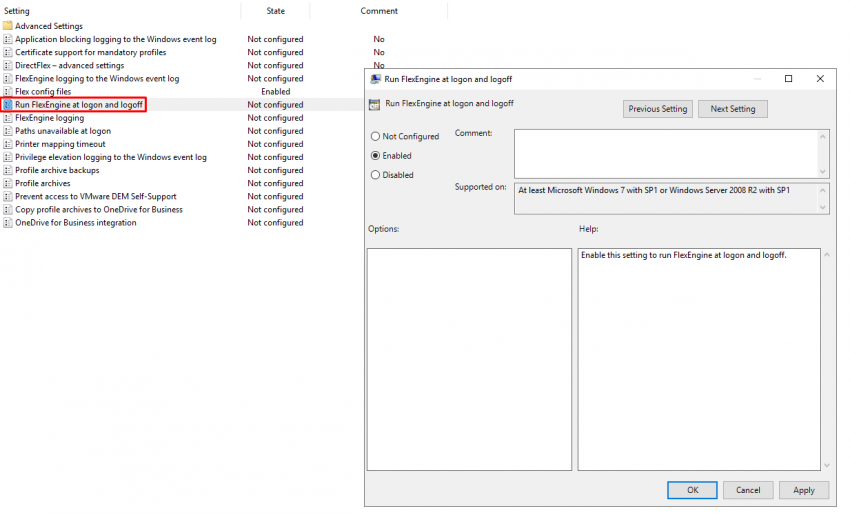 Configure Dynamic Environment Manager - Virtualization Blog