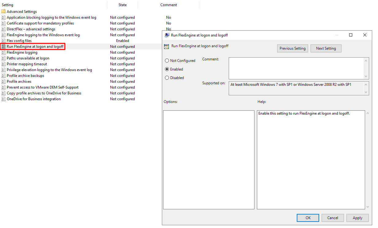 Configure Dynamic Environment Manager - Virtualization Blog