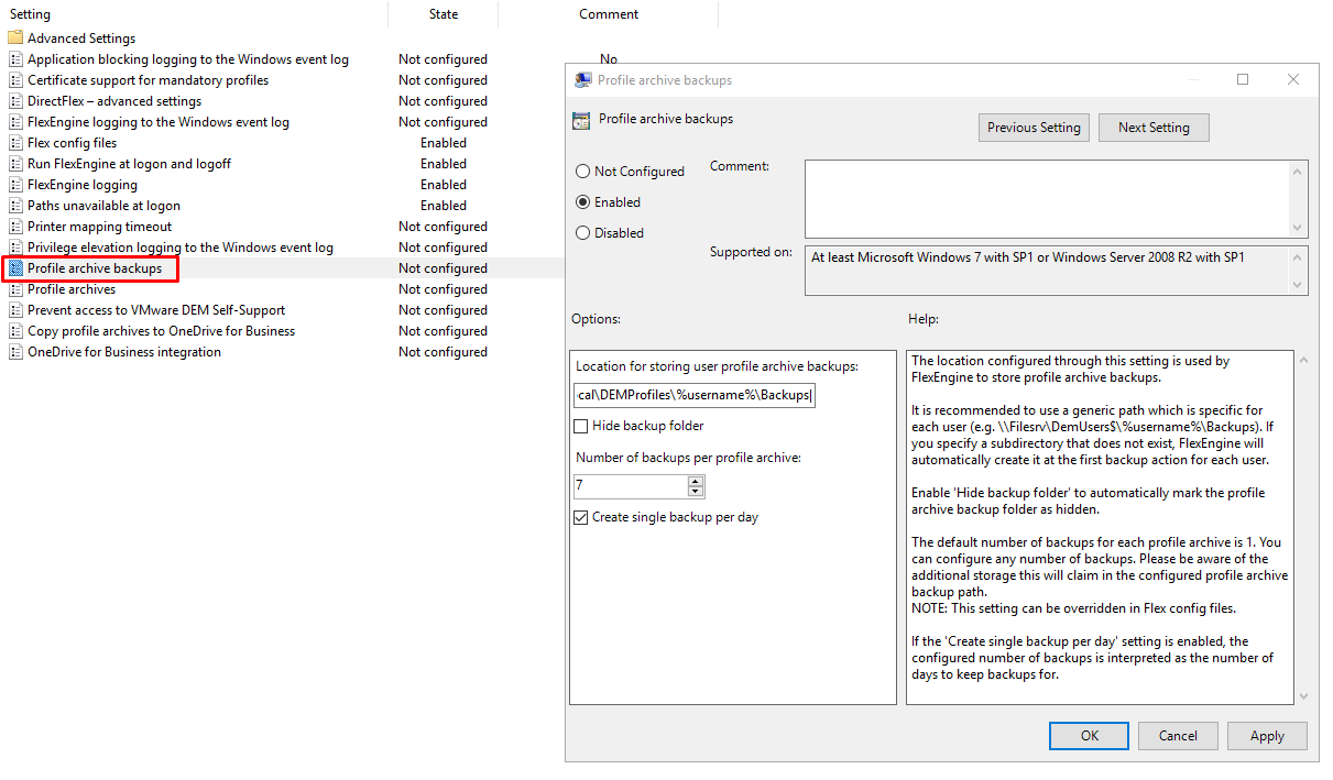 Configure Dynamic Environment Manager - Virtualization Blog