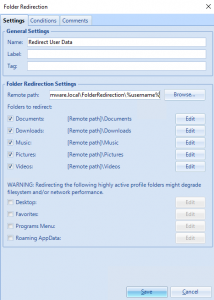 Configure Dynamic Environment Manager - Virtualization Blog