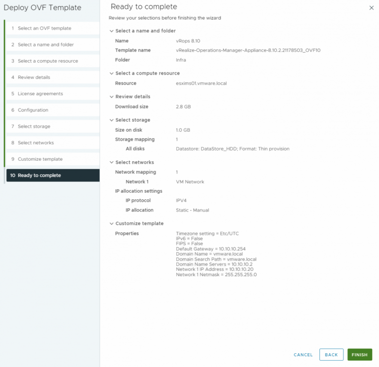 Deploying and Configuring vRealize Operations 8.10 - Virtualization Blog