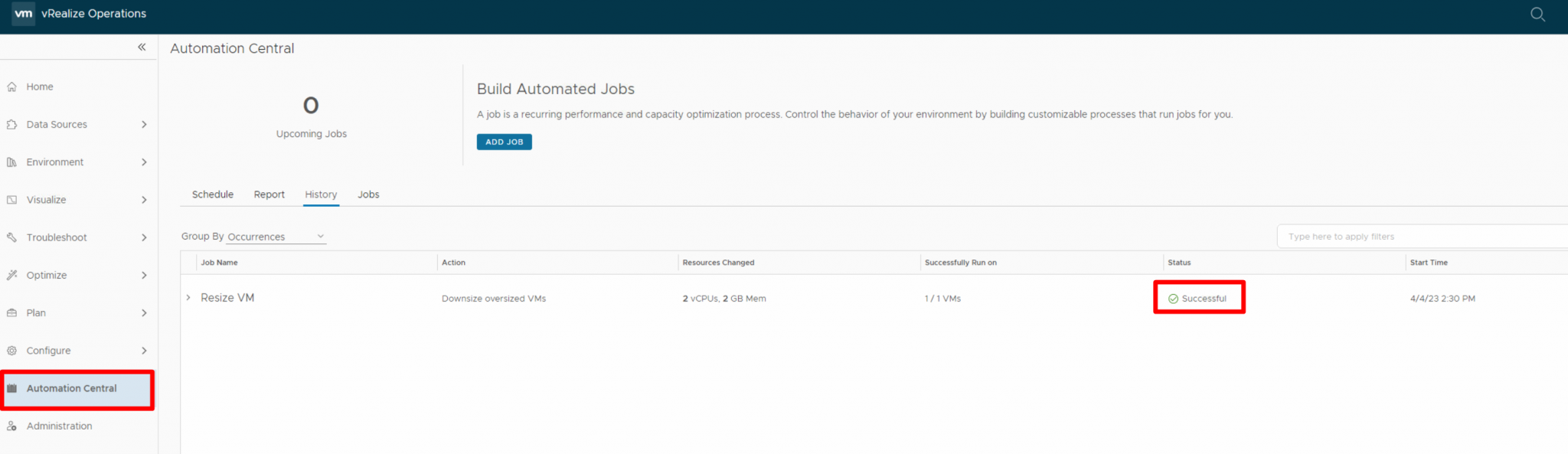 Rightsizing Virtual Machines with vRealize Operations 8.10 ...