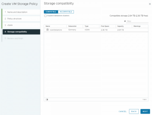 Manage vSAN storage policy - Yahya Zahedi | Consultant's Log