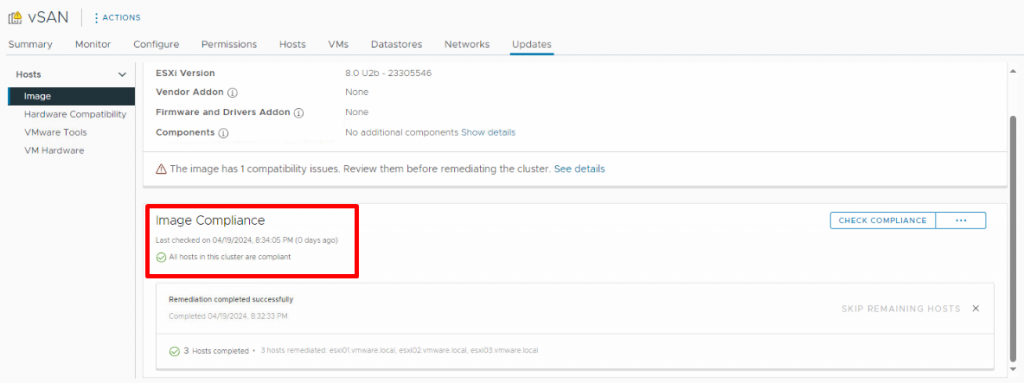 Update vSAN Cluster - Yahya Zahedi | Consultant's Log