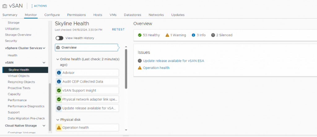 Update vSAN Cluster - Virtualization Blog