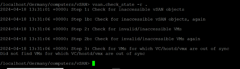 Removing inaccessible objects in vSAN - Virtualization Blog