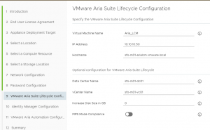 Installing VMware Aria Suite Lifecycle - Virtualization Blog
